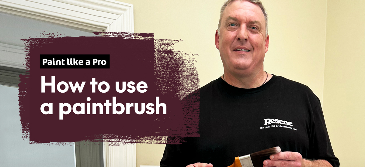 How to use a paintbrush - MasterStroke by Resene