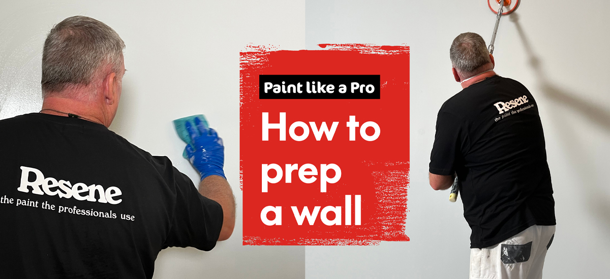 How to prep a wall for painting - MasterStroke by Resene