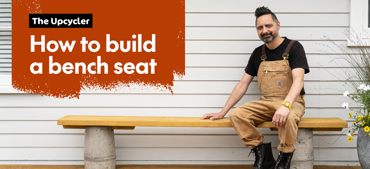 How to build a bench seat - MasterStroke by Resene