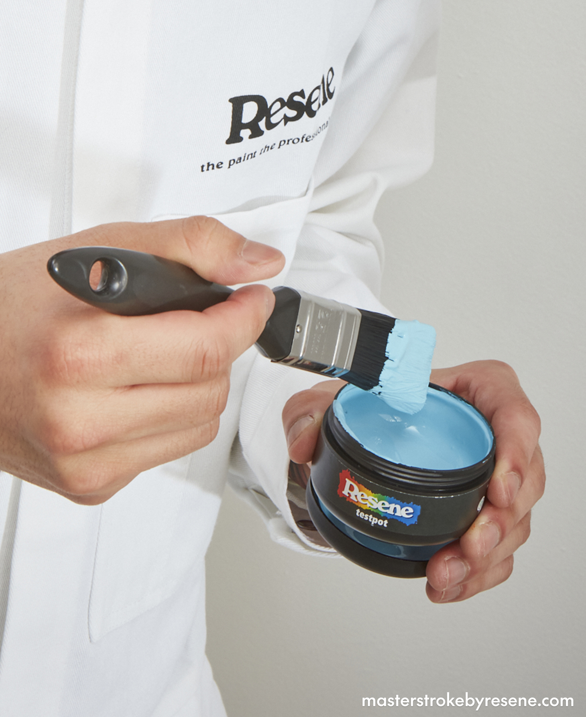 Choose the perfect paint colour with Resene testpots - MasterStroke by ...